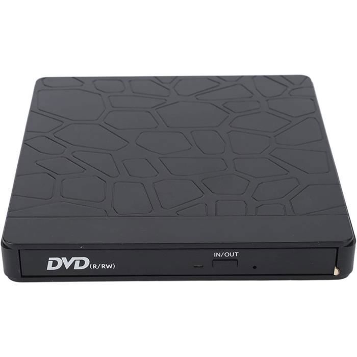Lecteur CD DVD Externe pour Ordinateur Lecteur CD DVD RW ROM USB TYPE C ...
