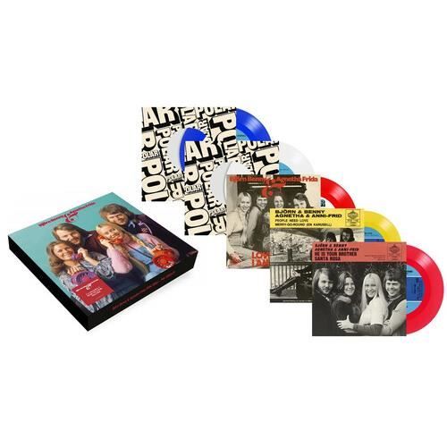 ABBA - Ring Ring: 50th Anniversary - Colored 7-Inch Vinyl Boxset [7-INCH SINGLE] Colored Vinyl ...