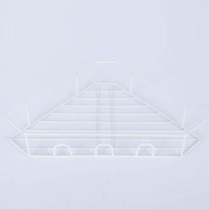 Étagère De Salle De Bain Perforée Sans Autocollant En Fer Forgé À Une ...