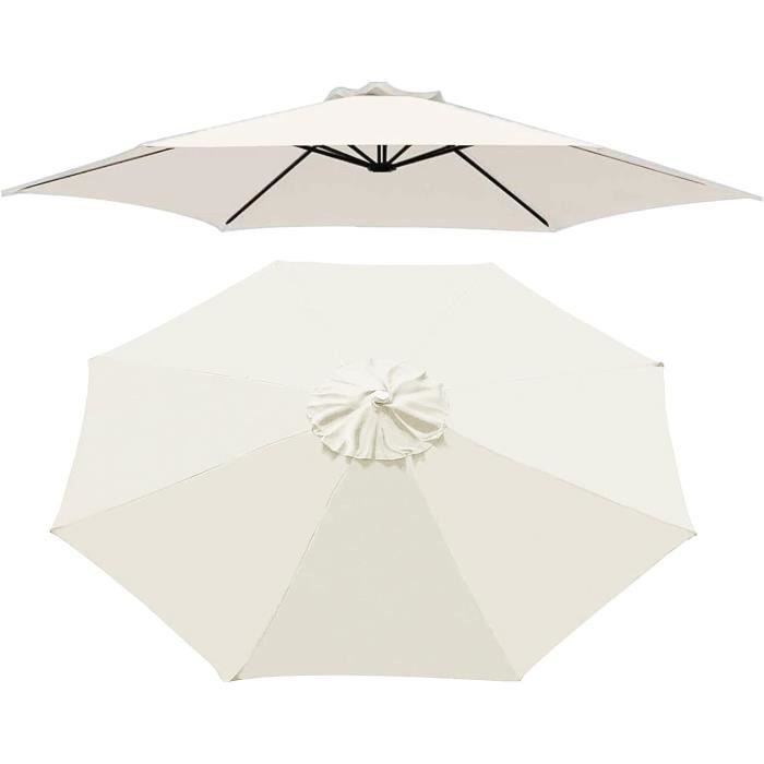 Toile De Rechange De Parasol 6 Baleines -8 Baleines Pour Dessus De ...