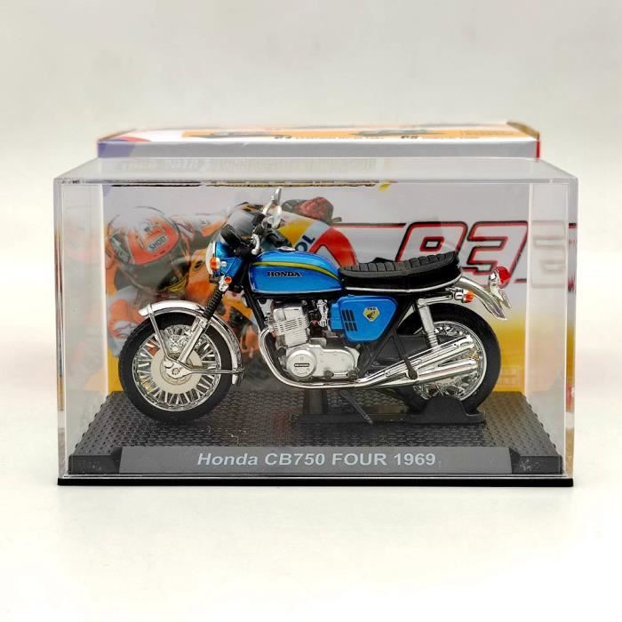 Moto moulé sous pression - Honda CB750 Four 1969 - Bleu - Mixte - Adulte - Cdiscount Jeux - Jouets
