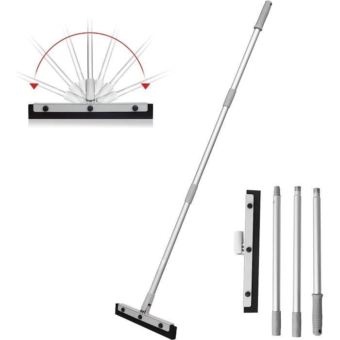 DrDirt Raclette de sol, raclette pour sol avec poignée de 114,3 cm ...
