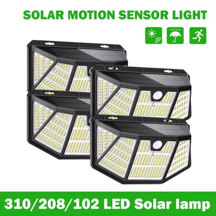 310-208-102 extérieur LED lampe Solaire avec Détecteur de mouvement étanche rue applique murale ...