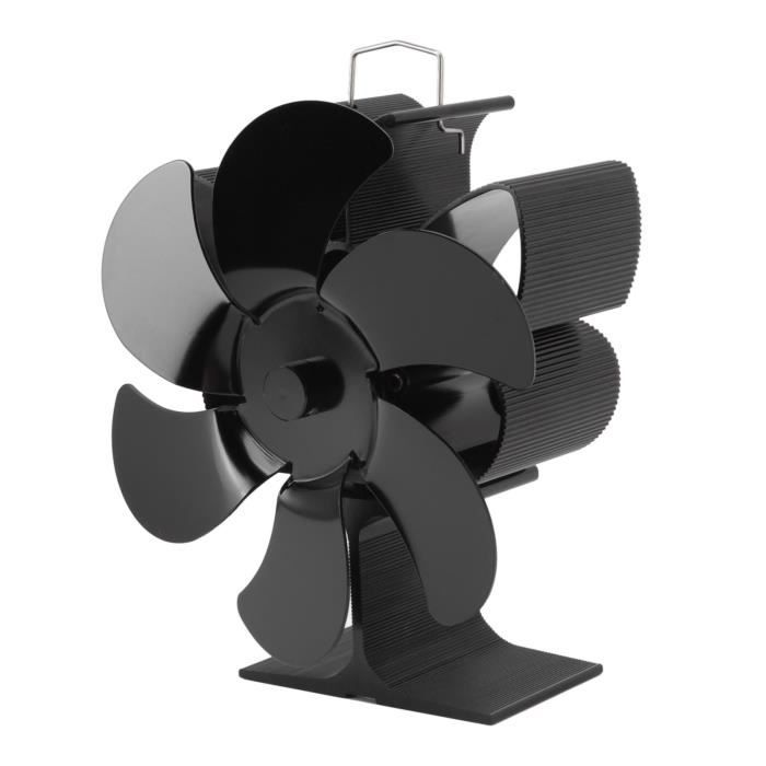 Ventilateur de poêle - CIKONIELF - 6 Pales - Fonctionnement Silencieux ...