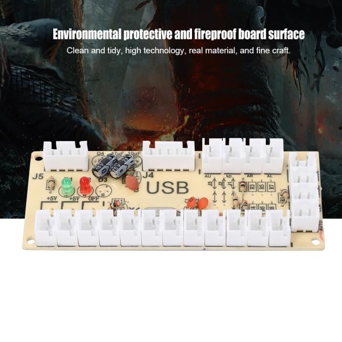 MSA Cy-822A Diy Arcade Game Buttons Combat Joystick Rocker Kit Controller For Rapsberry Pi Pc ...