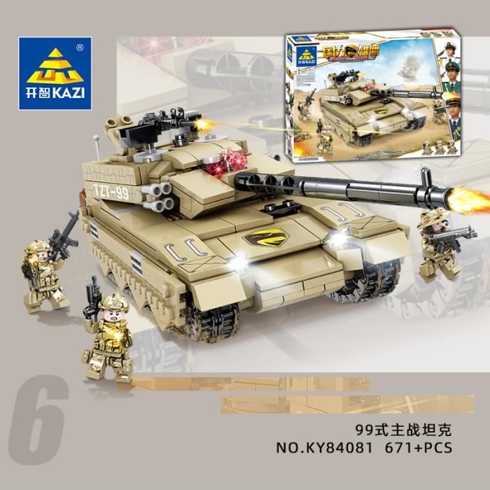 Blocs de Construction Enfants Jouent Aux 84081 Char de combat principal Type 99 Ensemble de ...