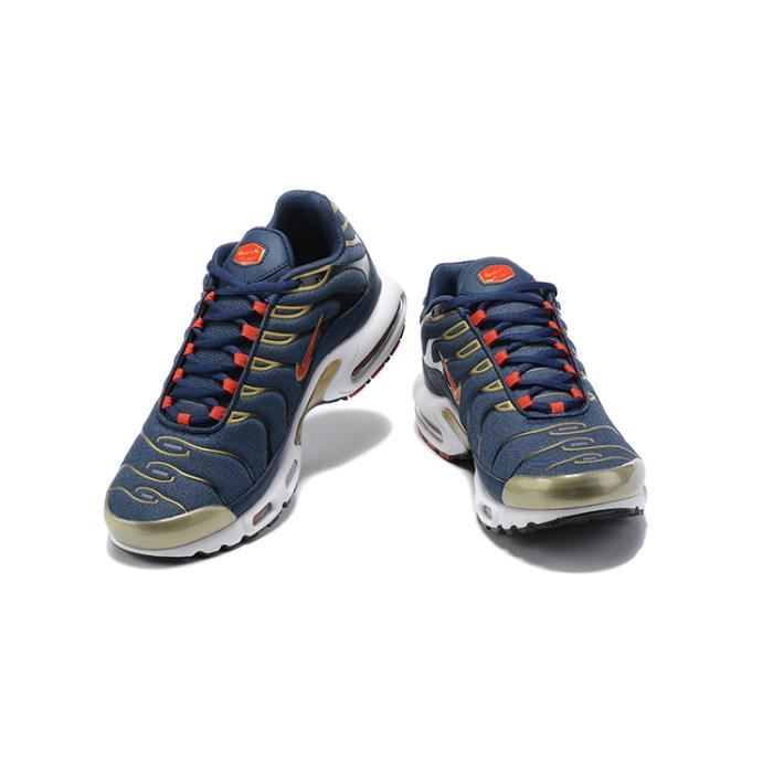 Baskets NIKKE TN Plus 3 Chaussures 38909-307 Or bleu Hommes SZ-40 Or ...