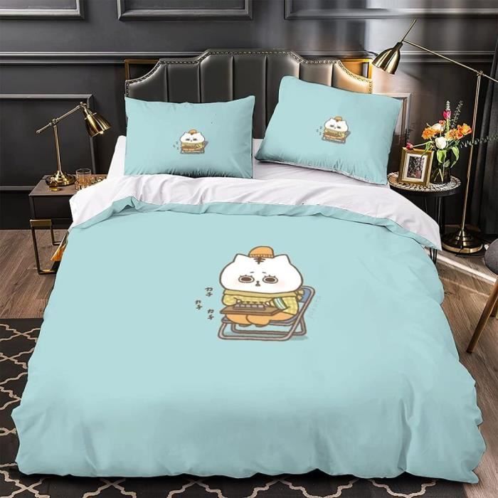 Housse de Couette Style Mignon Dessin animé thème Animal 3D Motif ...