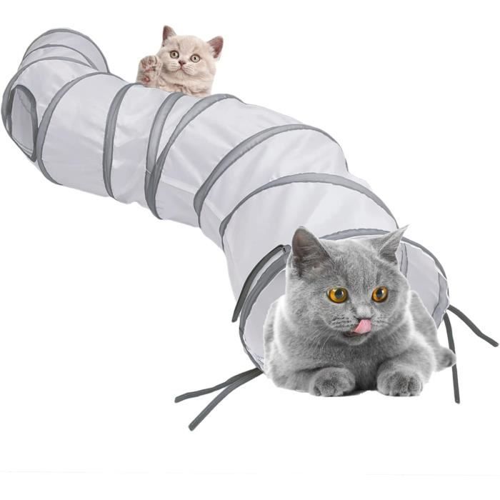 Cat Toys Cat Tunnel and Cat Cube Pop Up Collapsible Kitten Indoor ...