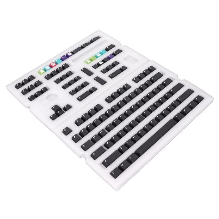 VBESTLIFE Mechanical Keyboard Keycap, 128 Keys PBT Keycaps 128 Keycaps ...