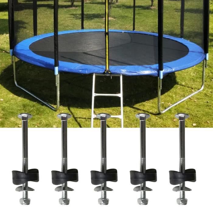Vis pour trampoline 10pcs - Fixation anti-chute pour trampoline 101 ...