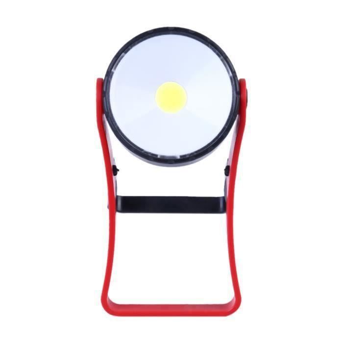 LAMPE ELECTRIQUE COB LED Work Light Flashlight With Magnet Base Torches ...
