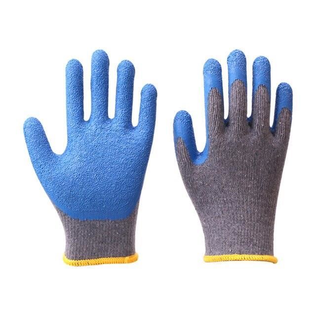 GANT DE CHANTIER,Bleu-XXL--gants de travail en Latex, revêtement ...