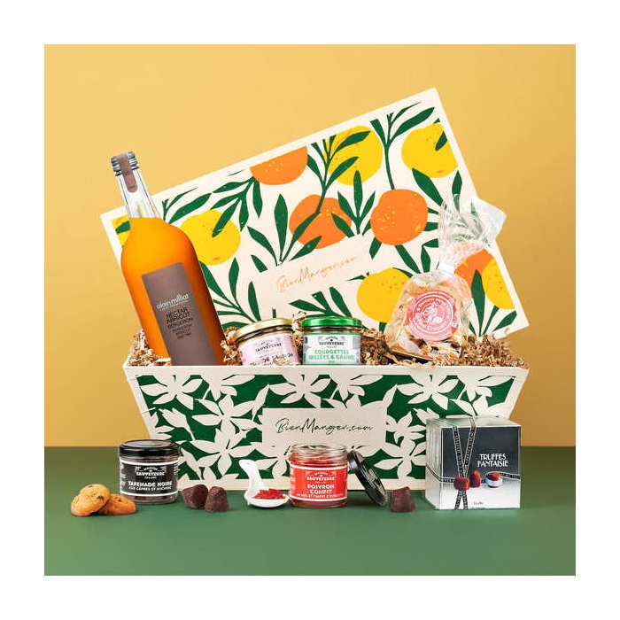Panier gourmand Un Moment à Partager - Panier garni 7 produits ...