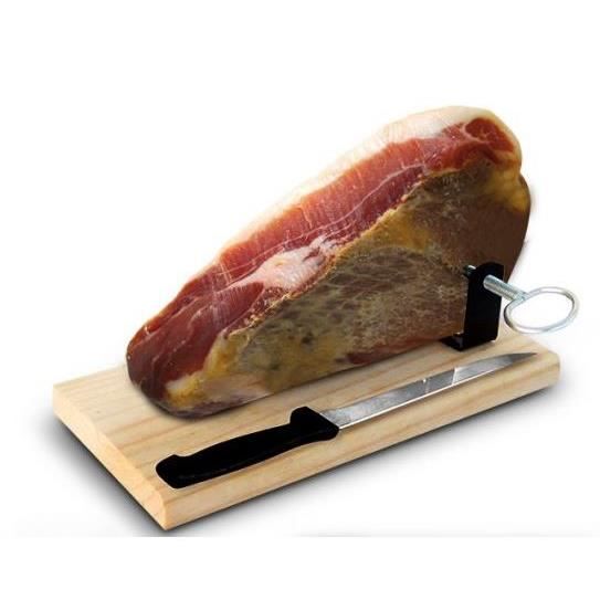 Mini Jambon Serrano Réserva désossé avec support et couteau - Cdiscount ...