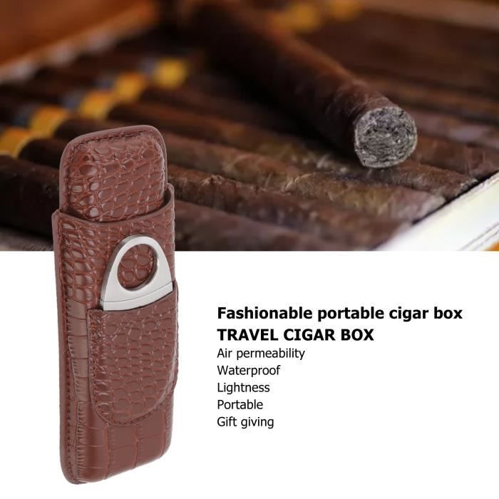 YEN- Étui de protection pour cigares Étui à cigares de voyage avec ...