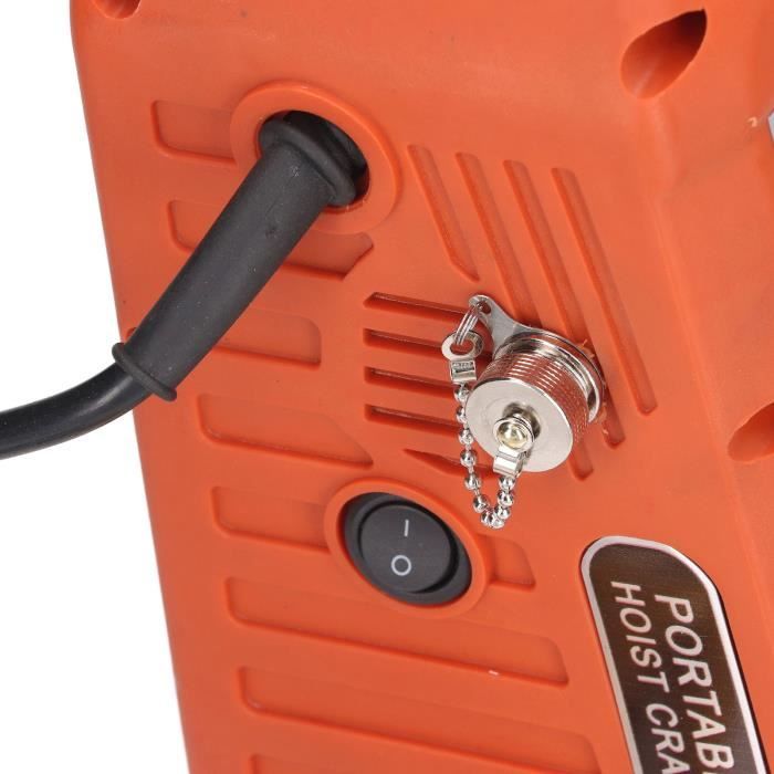 Palan électrique - BEL - 7329027420176 - 1500W - 500 kg - Câble 7,6 m ...