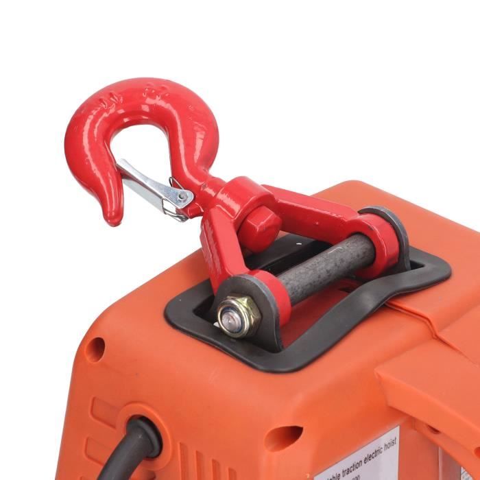 Palan électrique - BEL - 7329027420176 - 1500W - 500 kg - Câble 7,6 m ...