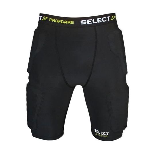 Short de compression Handball - PADS - 6421 - Noir - Protections ...