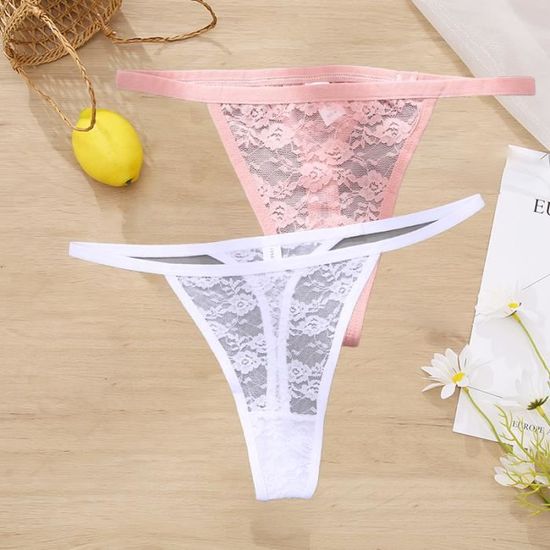 Calecon en dentelle florale pour femmes ensemble de 2 pièces sous ...