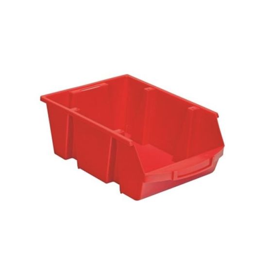 Bac a bec 28 l rouge superposable ref.spacy5r - Cdiscount Bricolage