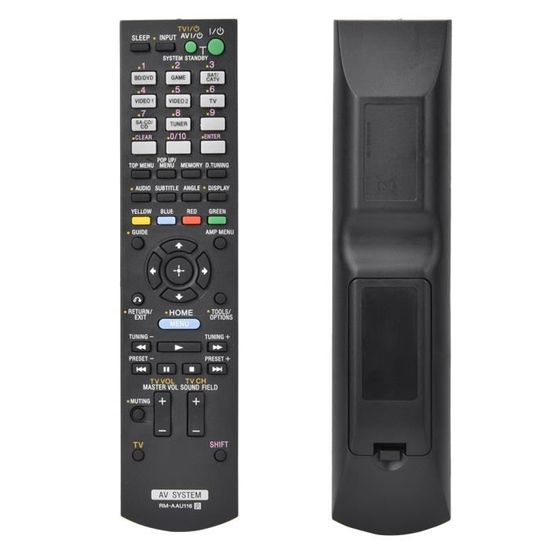 Remplacement Télécommande AV pour RM-AAU116 - Cdiscount TV Son Photo