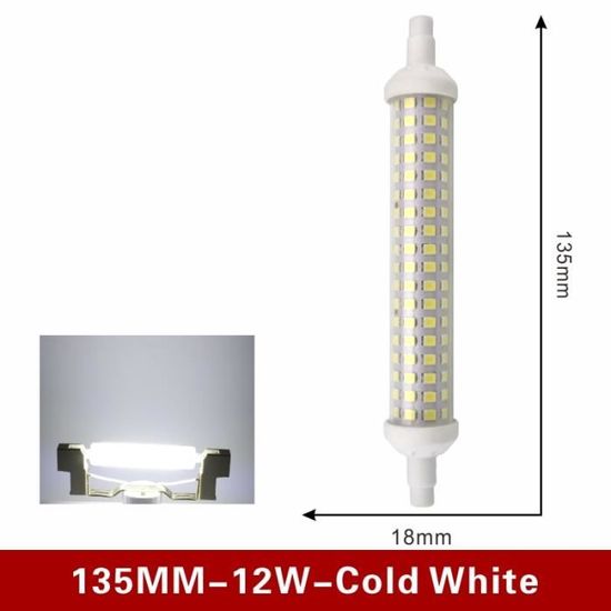 AMPOULE LED,135mm 12W Cold white--Ampoule LED R7S, 78mm, 6w, 118mm, 9w ...