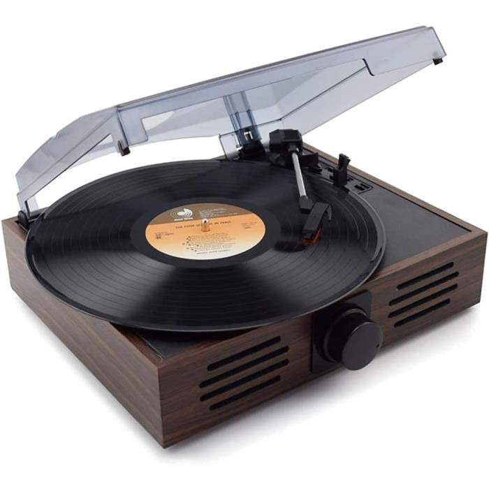 Tourne-disques Rétro, Tourne-Disque Tourne-Disque Bluetooth Portable ...