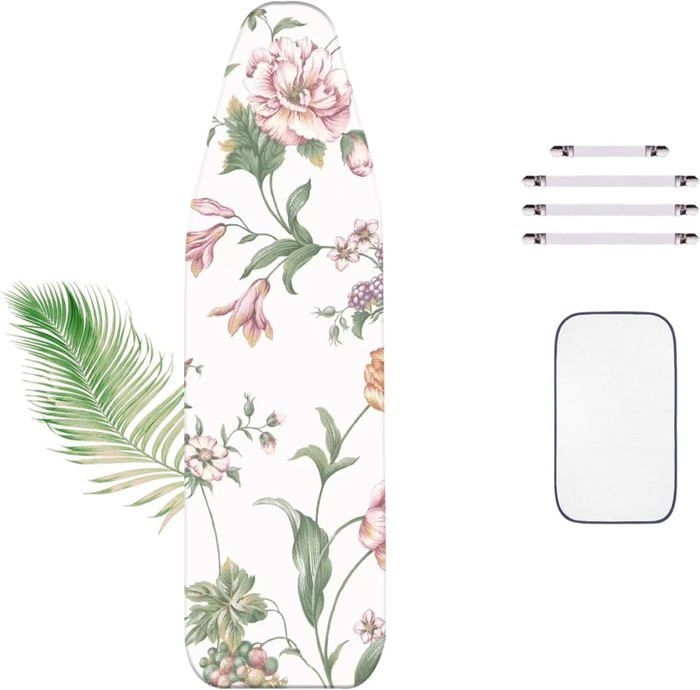 Housse De Table À Repasser Extra Épaisse, Avec Filet Isolant Et ...