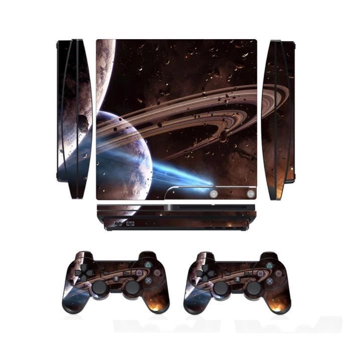 PS3 SLIM-3156 - Starry Sky – autocollant 3151 en vinyle, Protecteur ...