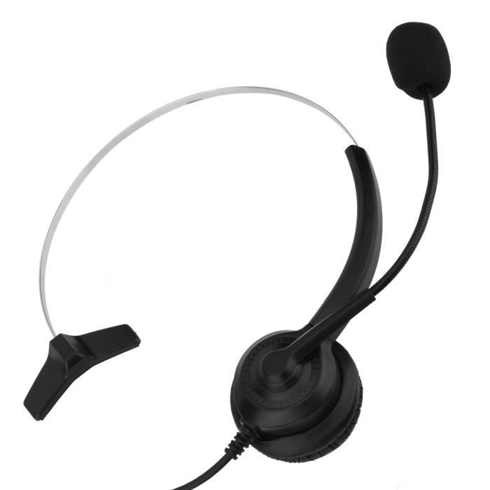 Casque sans fil Call Center, Casque USB universel à annulation du bruit ...