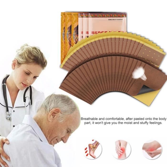 Lot de 48 Patchs Anti-douleur Gratuits, Patch Anti-douleur Magnétique à ...