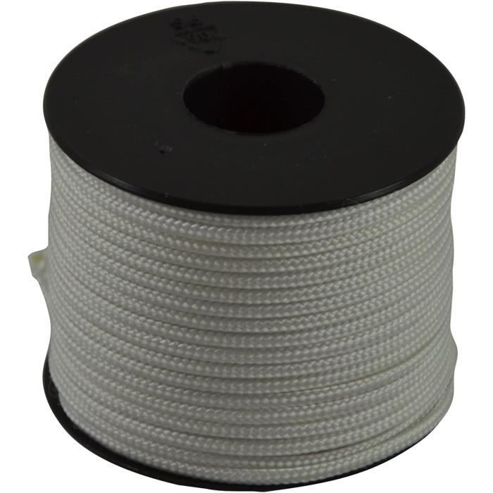 Ficelle - Corderie Italiane 6036678-00 Tresse 20 Mm-50 White Couleur ...