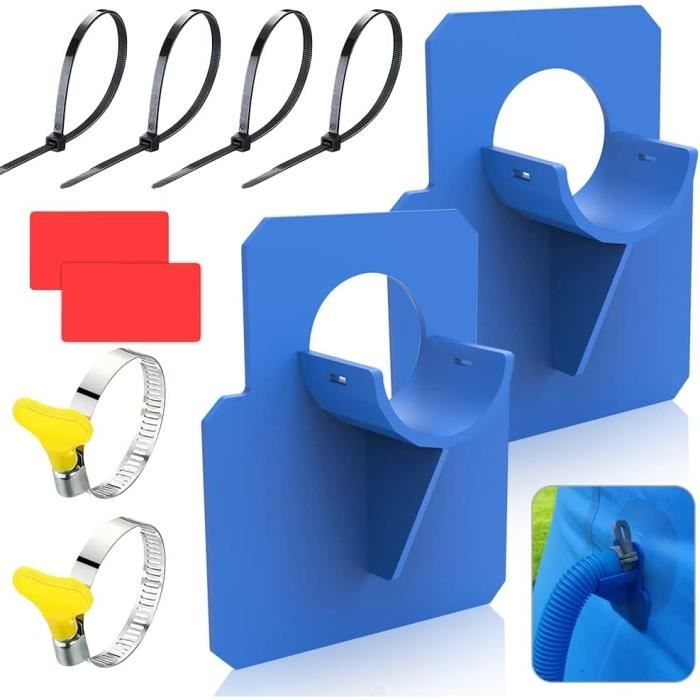 Lot de 2 supports de tuyau pour piscine, porte-tuyau de piscine ...