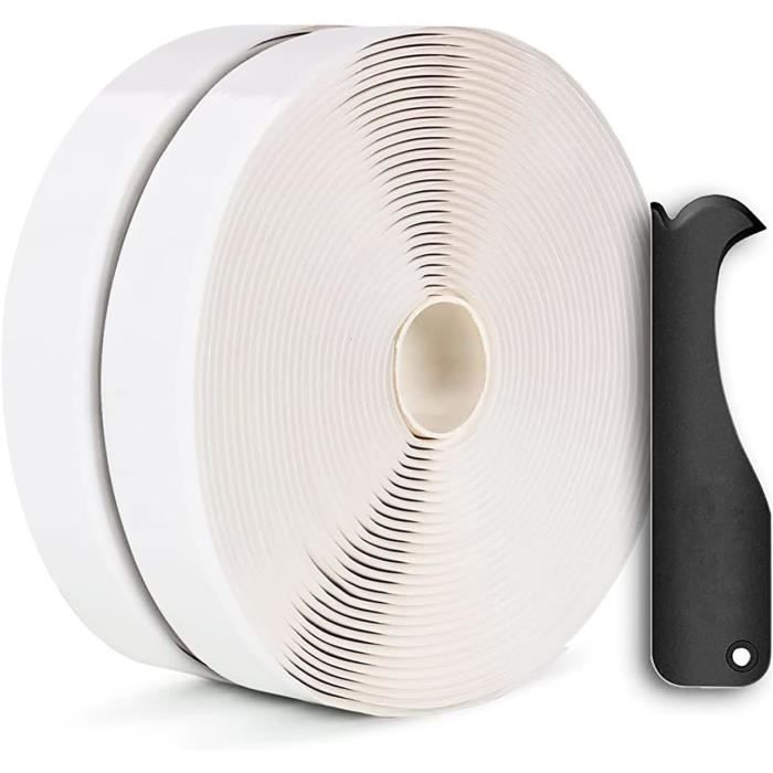 Mastic Ruban Butyle Auto-Adhésif Ruban D'Étanchéité Blanc 2 Pcs (19Mm X ...