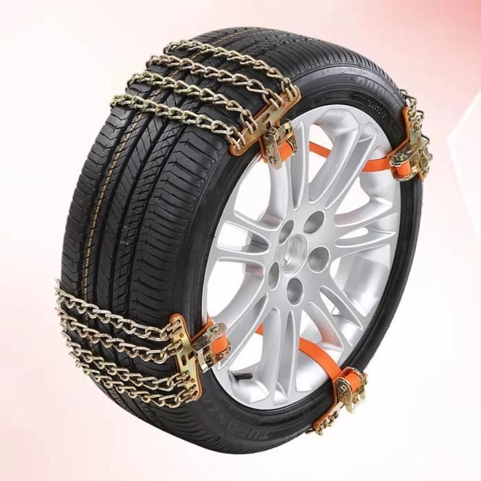 Chaine neige,4 EquiAutomotive Wheels Balance Design Ice Car,Sangle d ...