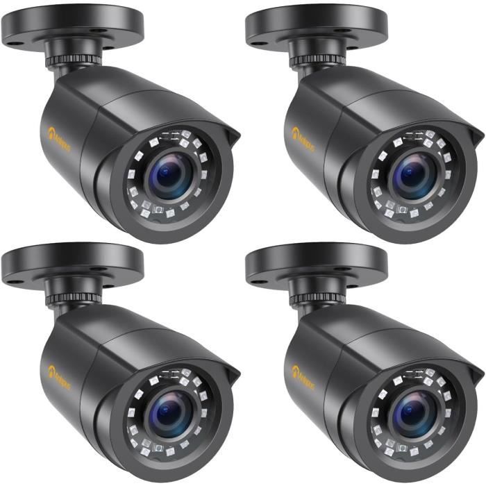 1080P TVI Caméra de Surveillance Extérieure Etanche IP66, 20M Vision ...