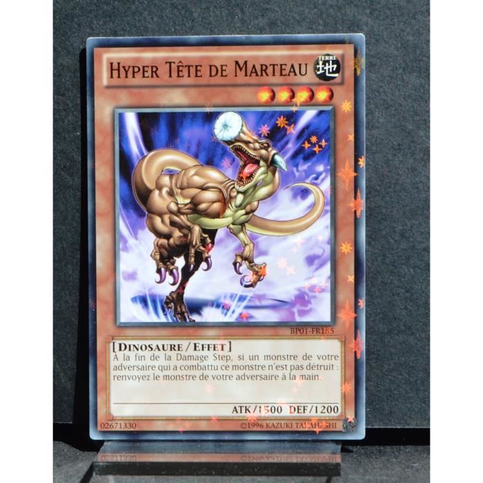Carte YU-GI-OH BP01-FR185-ST Hyper Tête De Marteau NEUF FR - Cdiscount Jeux - Jouets