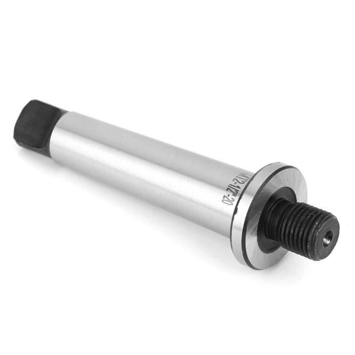 Qiilu adaptateur cône Morse MT2 MT2 -1/2 '-20 UK MT2 Morse Taper Shank ...