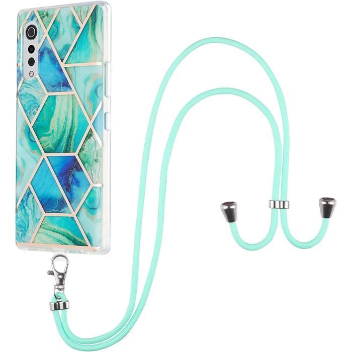 Cha ne de Coque Téléphone Portable LG Velvet 4G-5G - G9 Velvet, Marbre ...