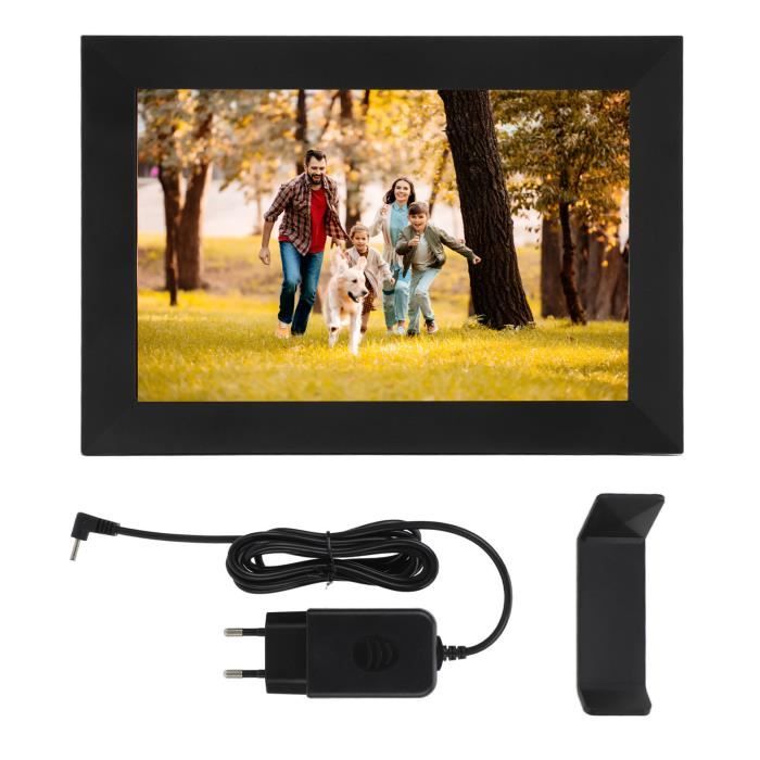 Cikonielf Cadre photo numérique XCLT 10.1 ZS Écran Tactile IPS 1280x800 ...