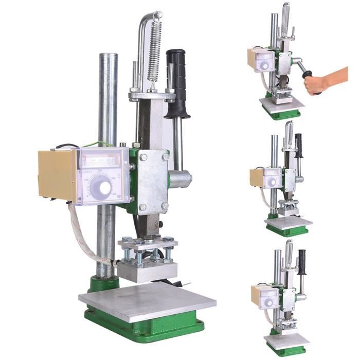 Fdit Presseur en cuir Machine d'estampage à chaud Machine à emboutir en ...
