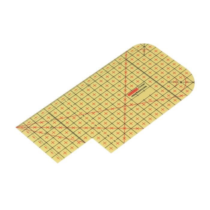 GOTOTOP règle de couture Outil de mesure de repassage à chaud de ...