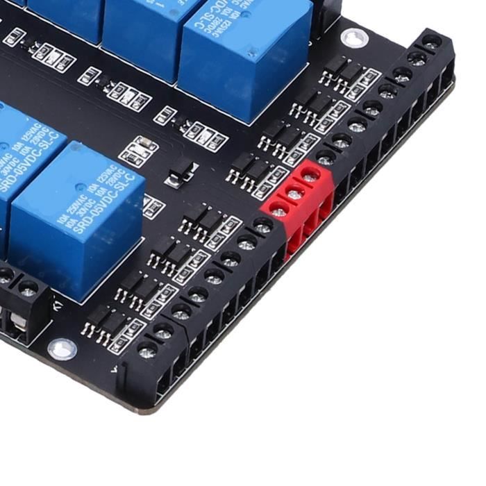 Module relais 16 canaux Carte de relais Module de contrôle de relais ...