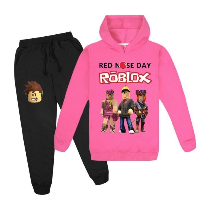 Sweat à Capuche Roblox Enfant Sweatshirt et Pantalons Hoodie Automne ...