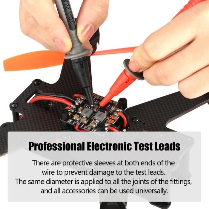 Sondes de Test de Multimètre 8 Pièces Kit Electronique de Probes de ...