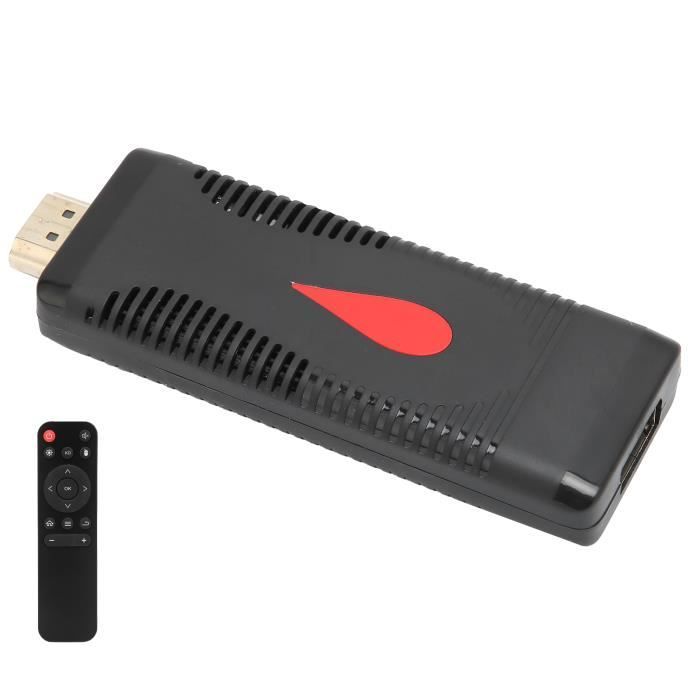 Qiilu Mini clé TV X96 S400 Mini TV Stick Portable et Stable 4K HD TV ...
