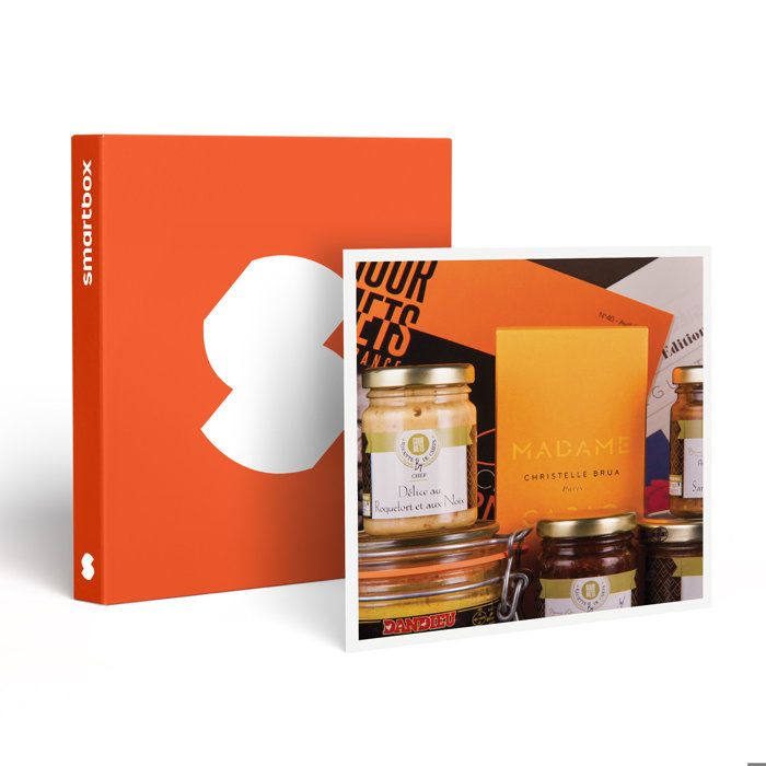 Coffret Cadeau SMARTBOX - Coffret Luxe Signature : 15 produits gourmets ...