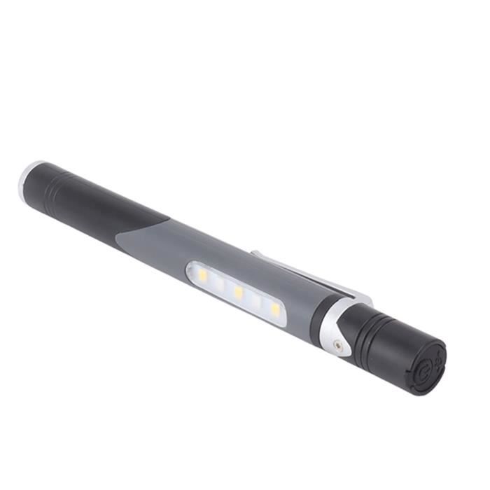TMISHION Lampe stylo LED rechargeable USB 300mAh LED Pen Flashlight USB ...