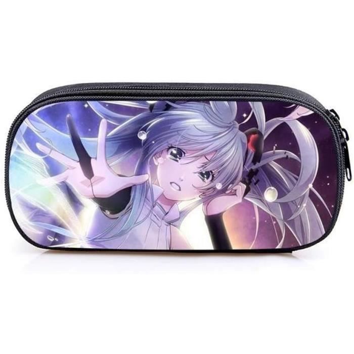 Anime Trousse À Crayons Pour Étudiants Hatsune Miku Porte Crayons À ...